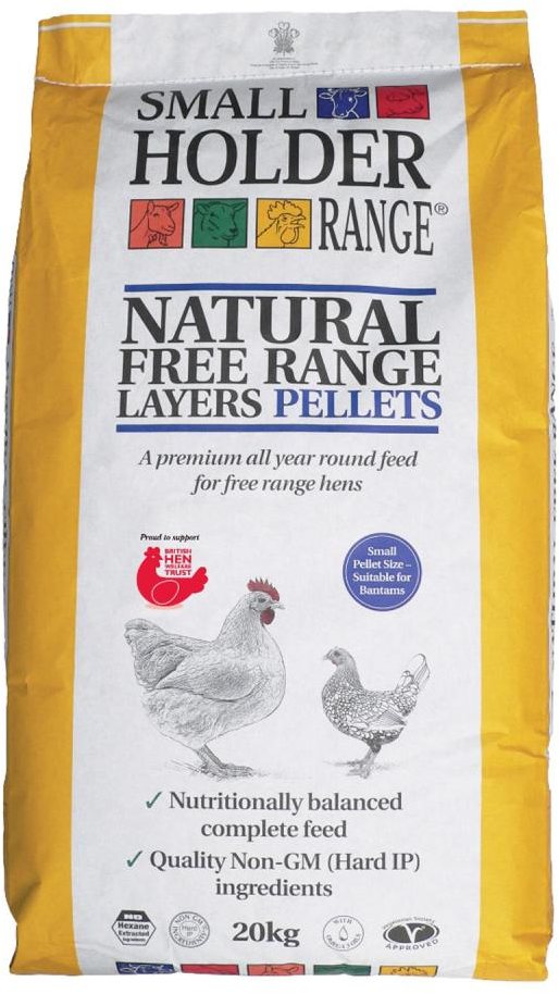Allen & Page Natural Layers Pellets 20kg - Poultry Feeds