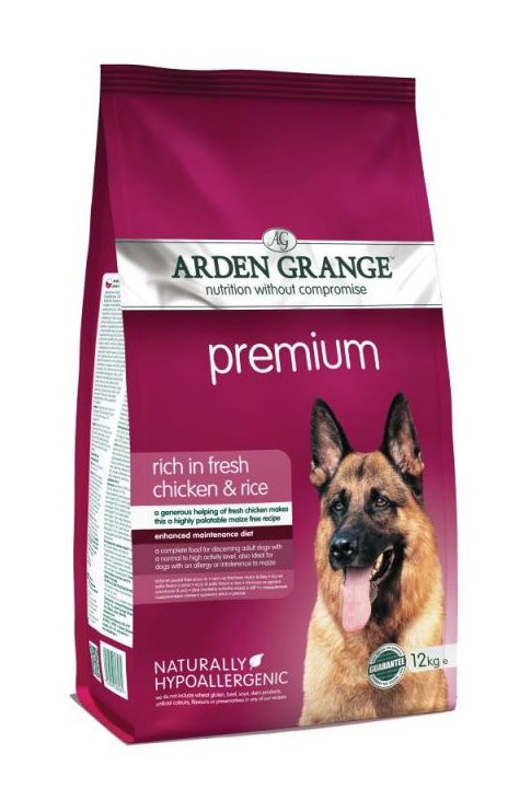 Arden Grange Premium Adult Chicken & Rice 12kg - Dry Food