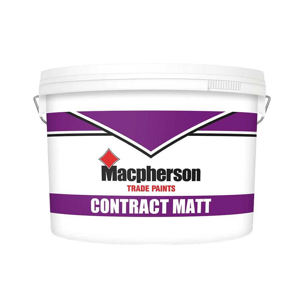 Macphersons Macpherson Contract Matt Paint 10L - Interior Paints