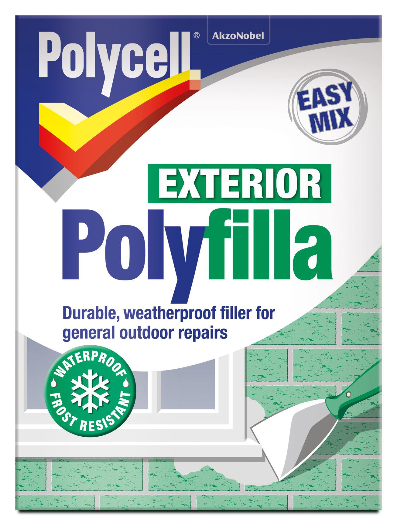 Polycell Exterior Polyfilla Powder 1.75kg - Sealants & Fillers - Mole Avon
