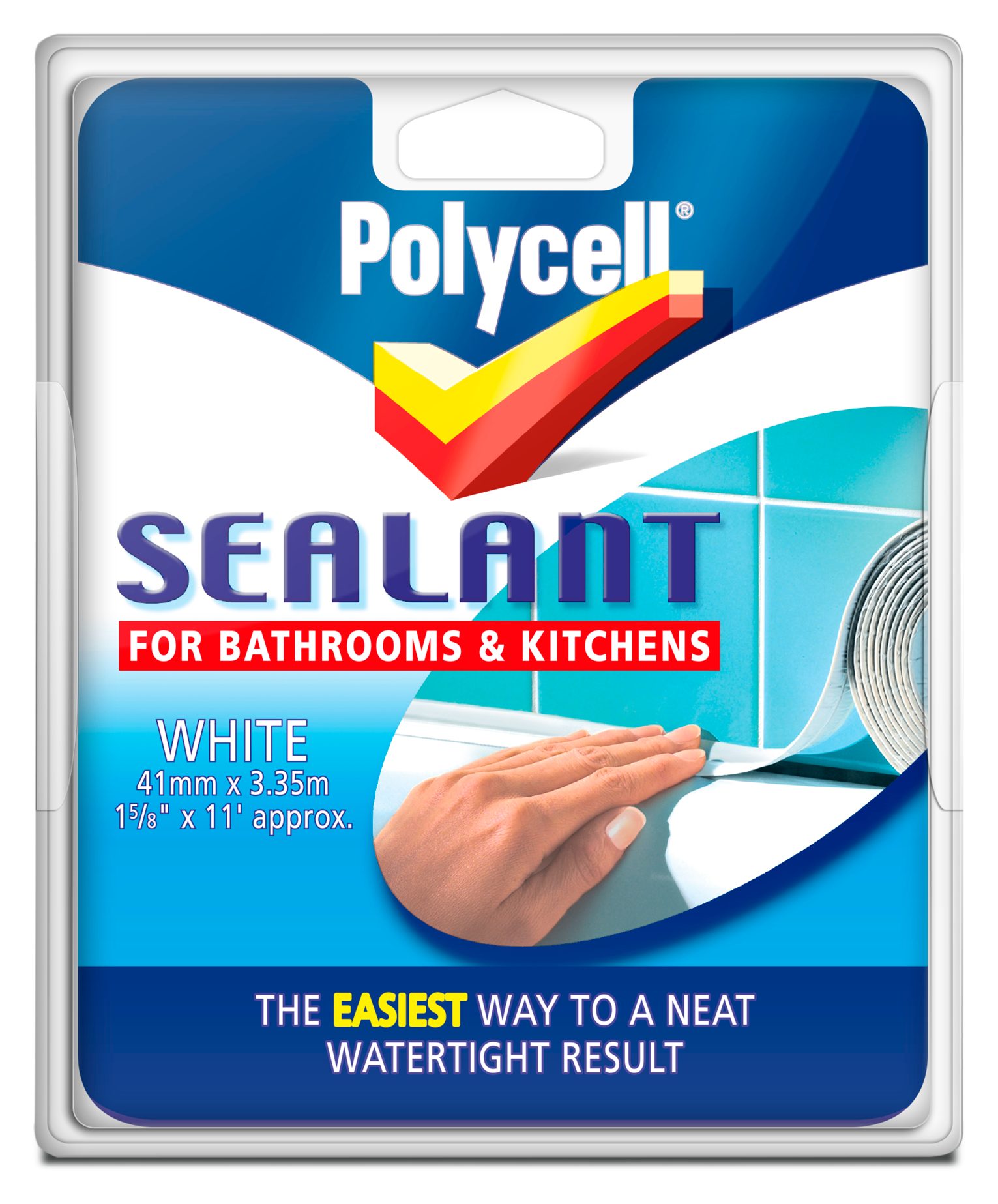 Polycell Sealant Strip For Kitchen & Bathrooms - Sealants & Fillers