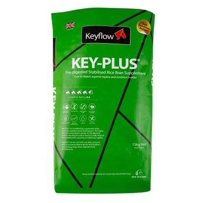 KEYFLOW Keyflow Key-Plus 15kg - Chaffs & Fibre Feeds