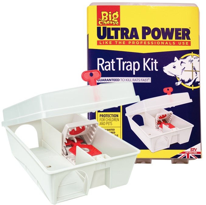 The Big Cheese Ultra Power Rat Trap Kit - Rodent Traps