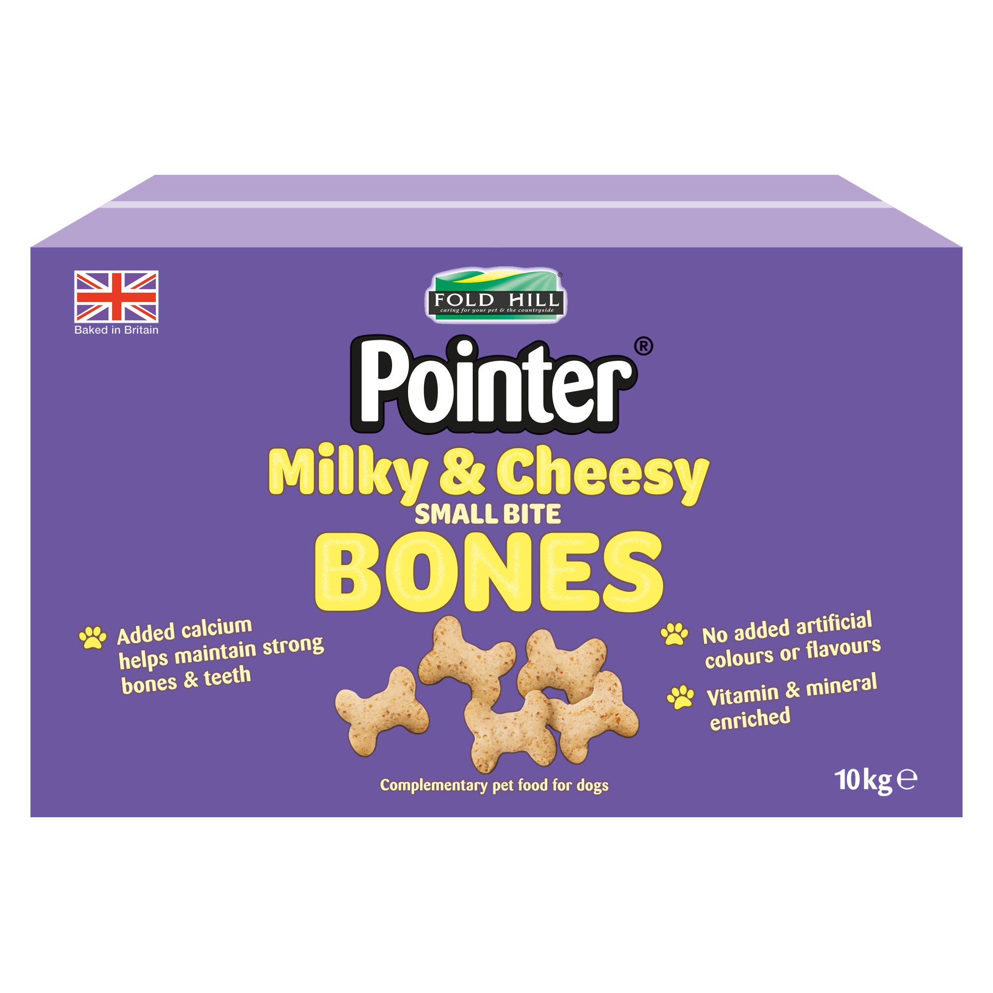 POINTER Pointer Small Bite Milky Cheesy Bones 10kg - Biscuits - Mole Avon