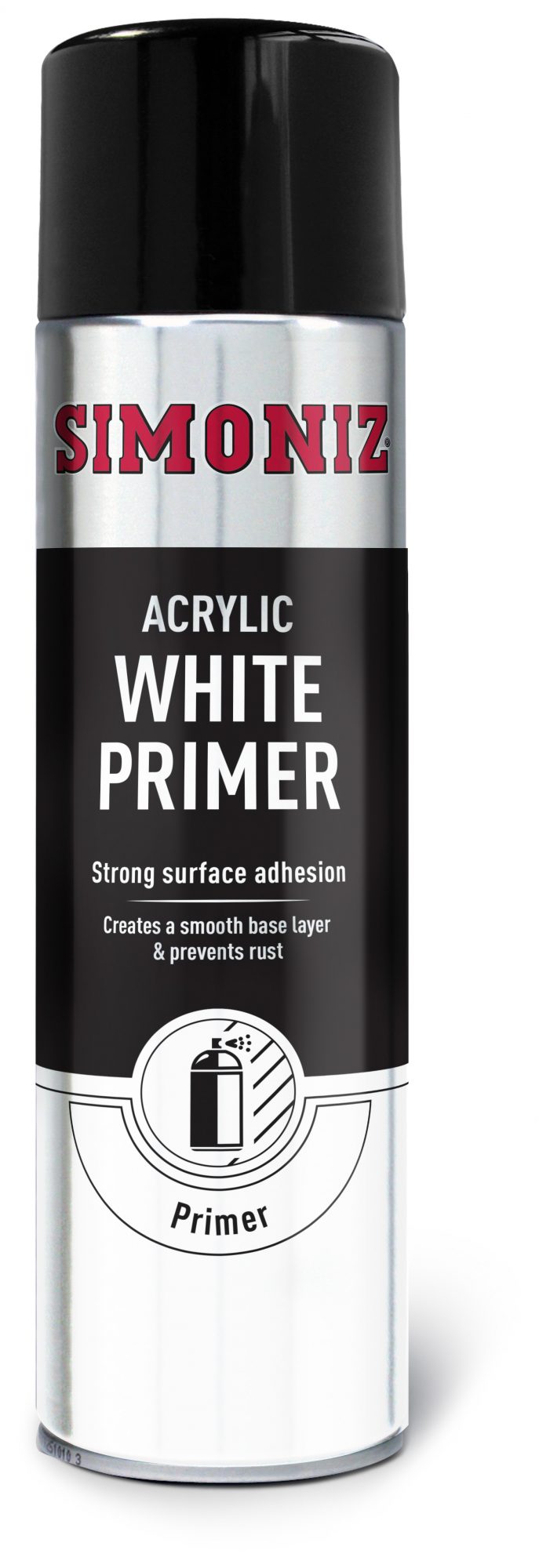 Simoniz Acrylic Spray Primer 500ml White - Paint