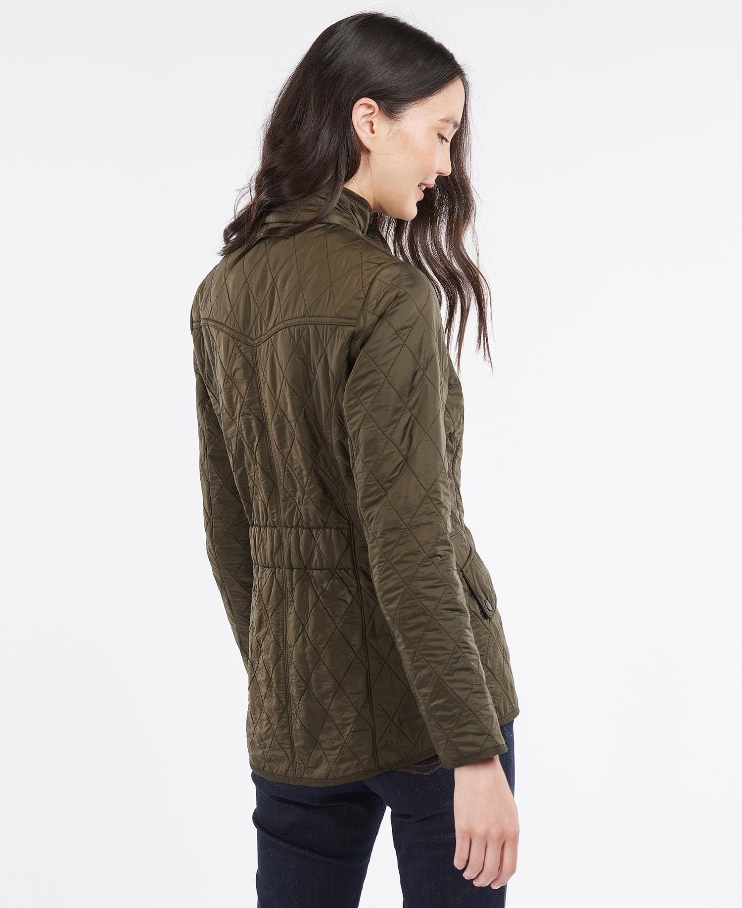 Barbour Polarquilt Jacket Olive - Jackets, Coats & Gilets