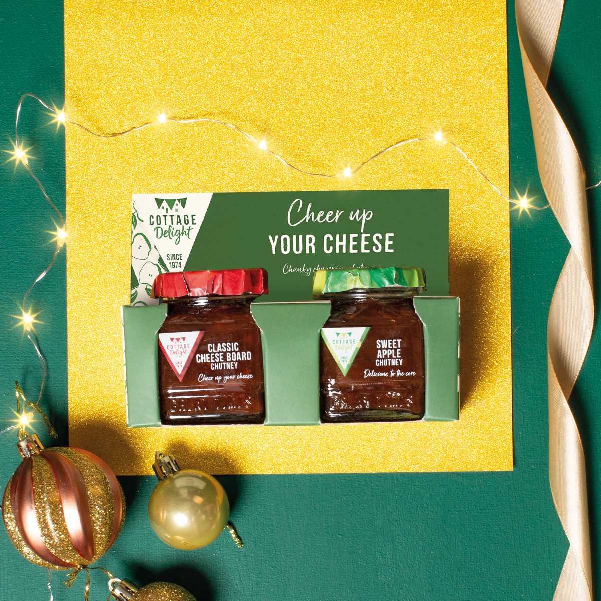 Cottage Delight Cheer Up Your Cheese Gift Set - Chutneys & Preserves