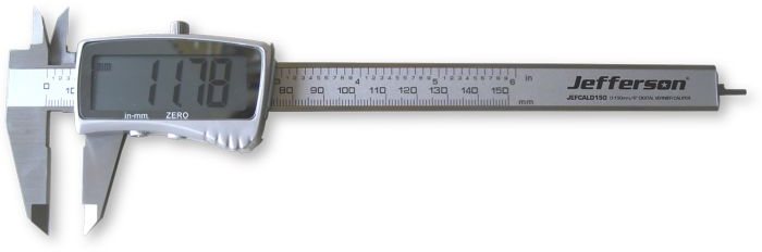 Jefferson Tools Jefferson Digital Vernier Caliper 150mm - Measuring