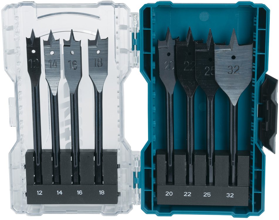 Makita Flat Bit Drill Set 8 Piece - Drills & Wrenches