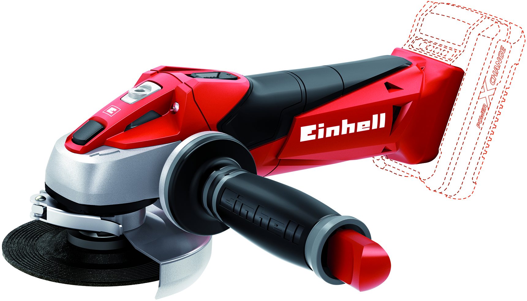 Einhell PXC 18V 115mm Angle Grinder Bare Unit - Cutters & Grinders