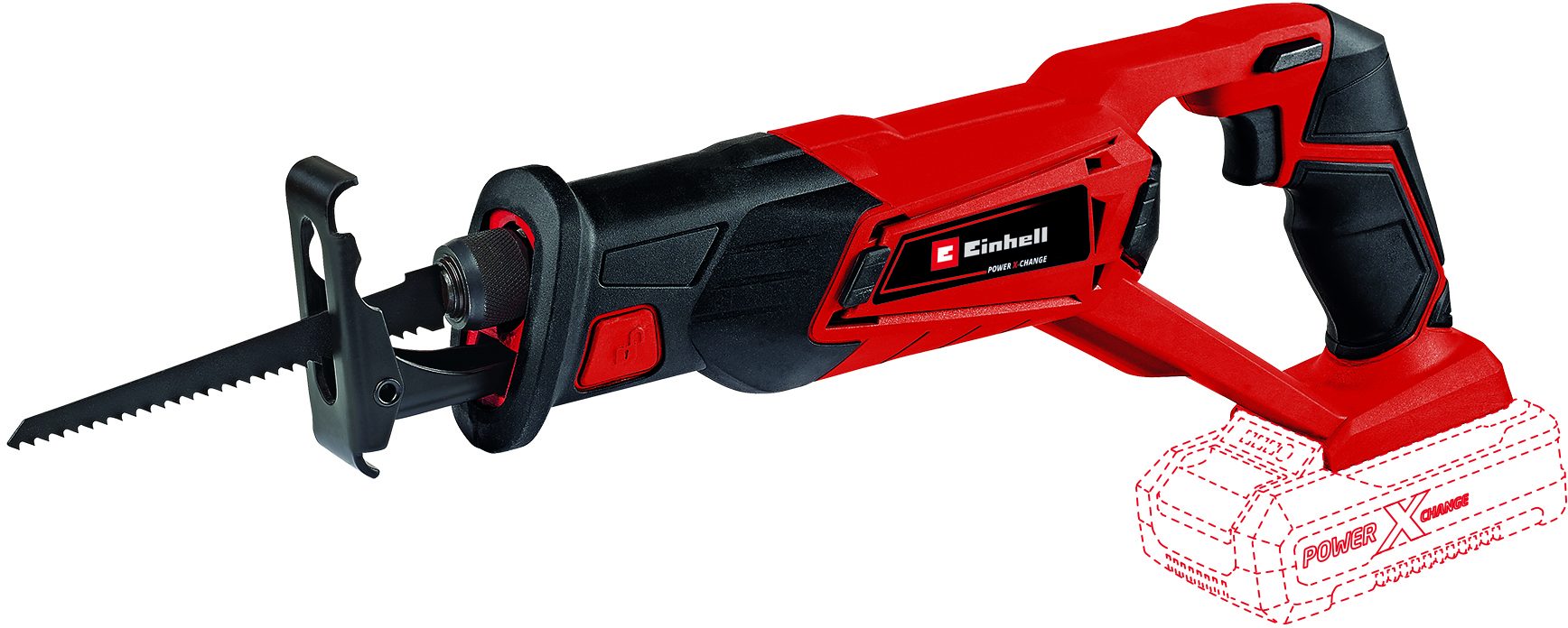 Einhell PXC 18V 100mm Cordless Reciprocating Saw Bare Unit - Cutters ...