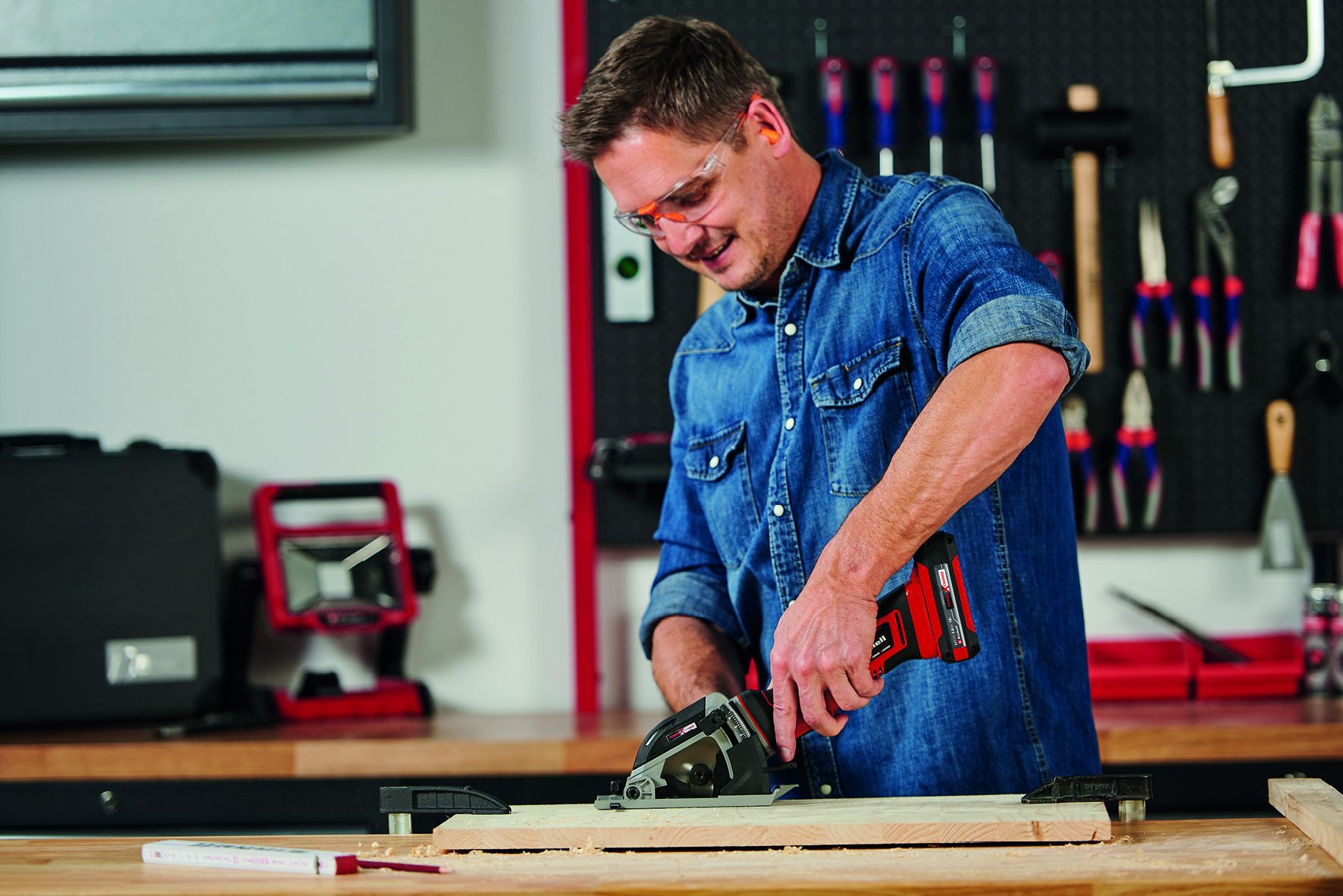 Einhell PXC 18V 89mm Mini Cordless Circular Saw Bare Unit - Cutters ...