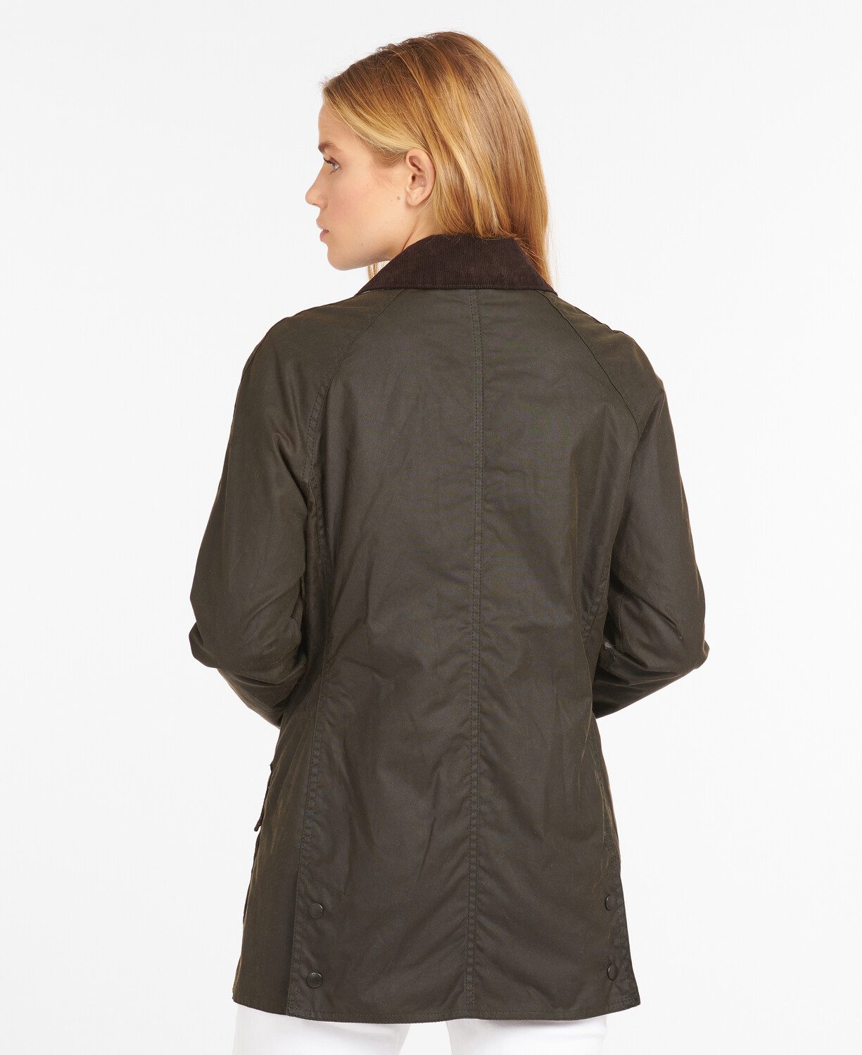 Barbour Classic Beadnell Wax Jacket Olive - Jackets, Coats & Gilets