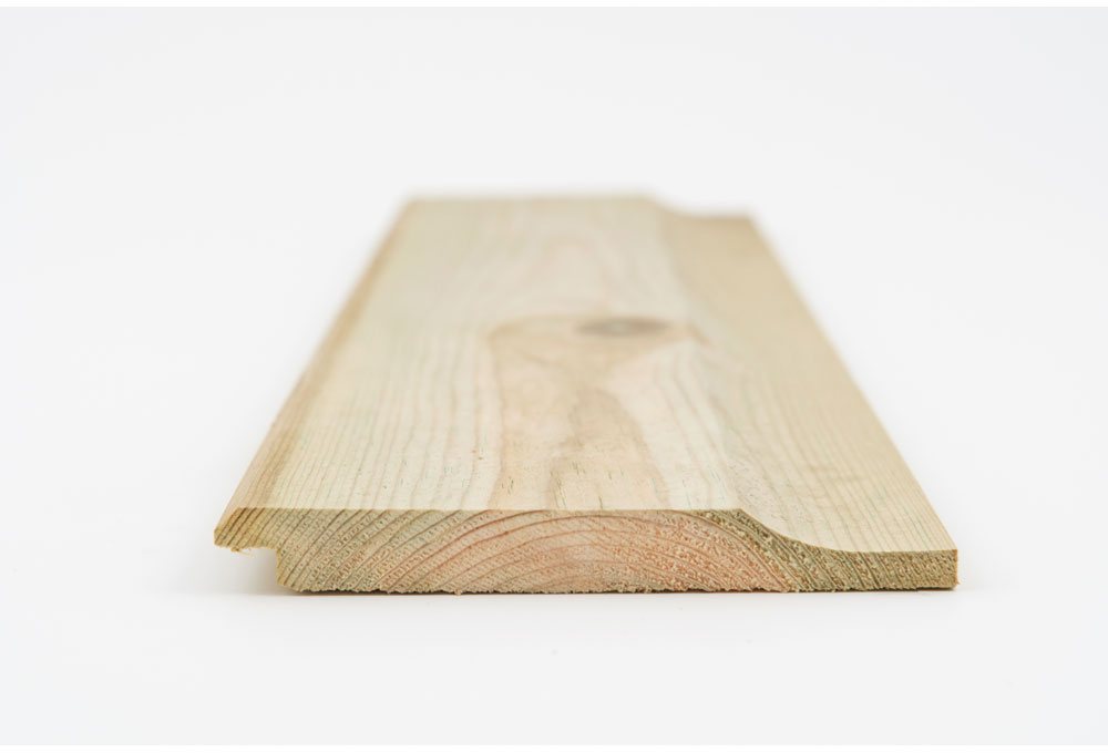 Shiplap Cladding 125mm x 19mm 3.6m - Sawn Timber