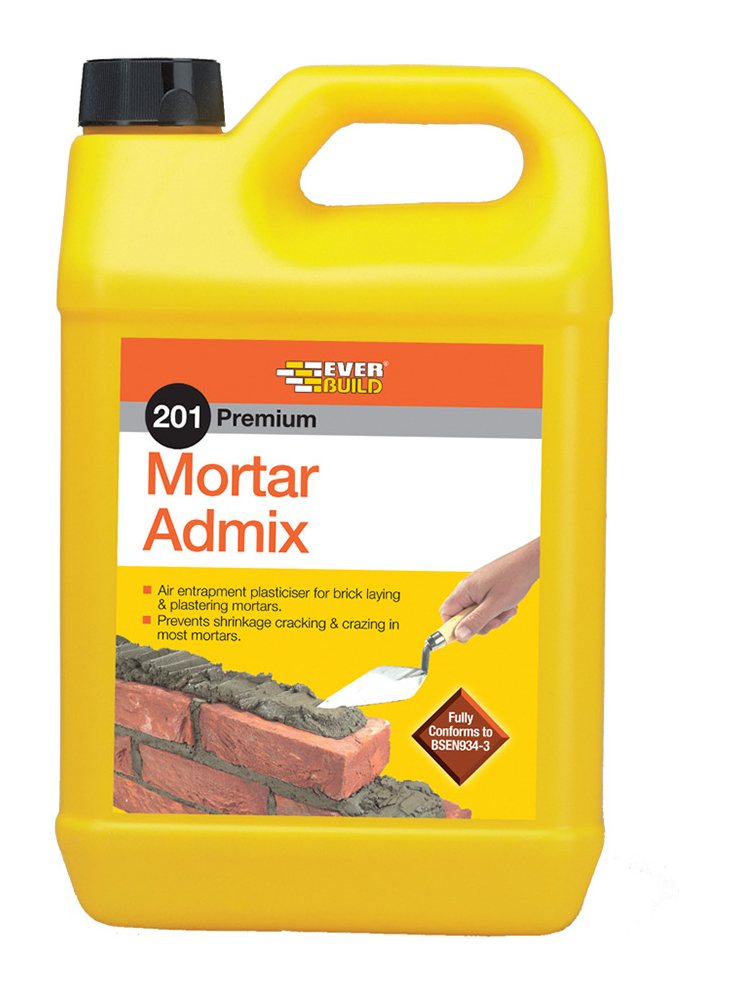 Everbuild Mortar Admix 5L - Sealants & Fillers