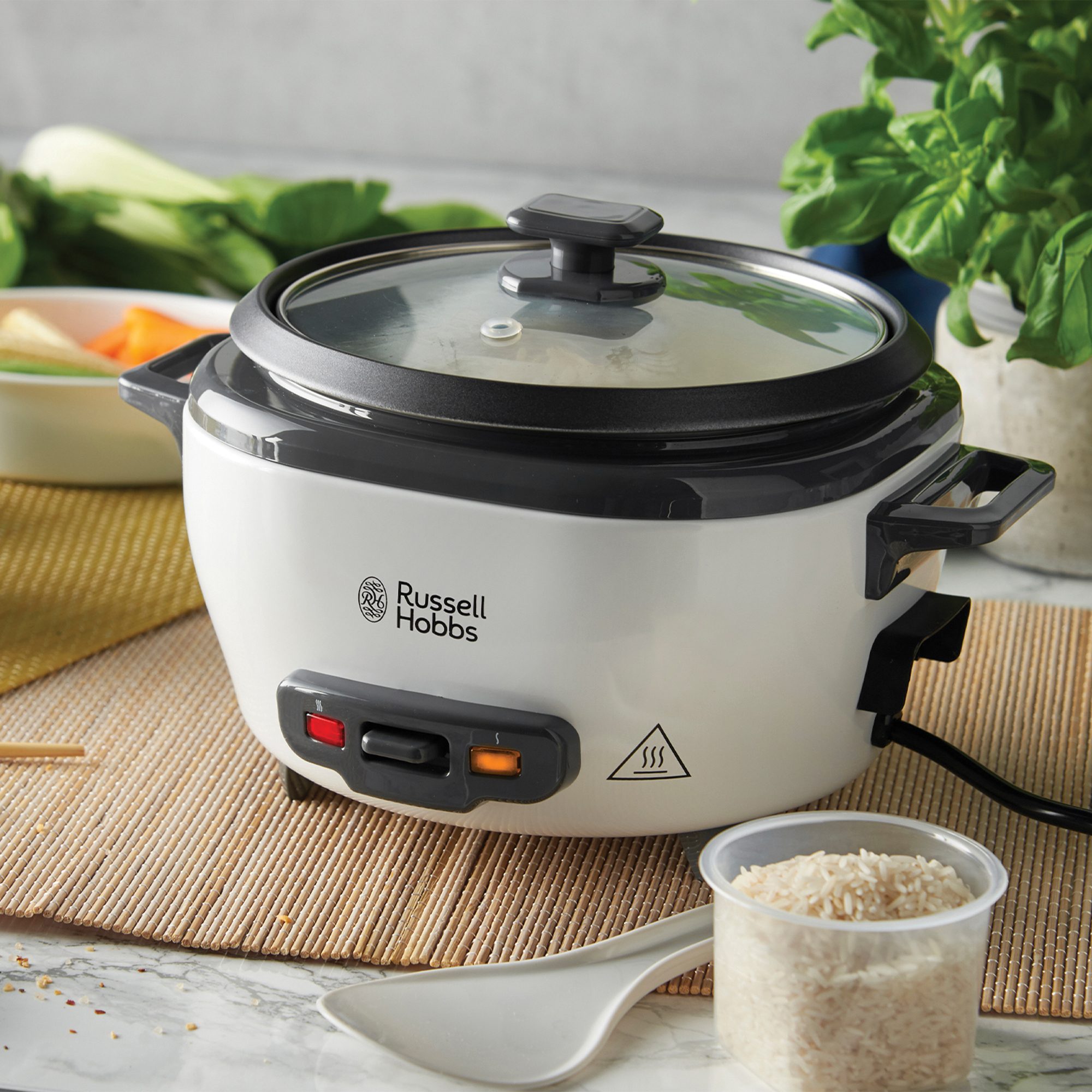 R/HOBBS Russell Hobbs Medium Rice Cooker 0.8L - Microwaves & Timers