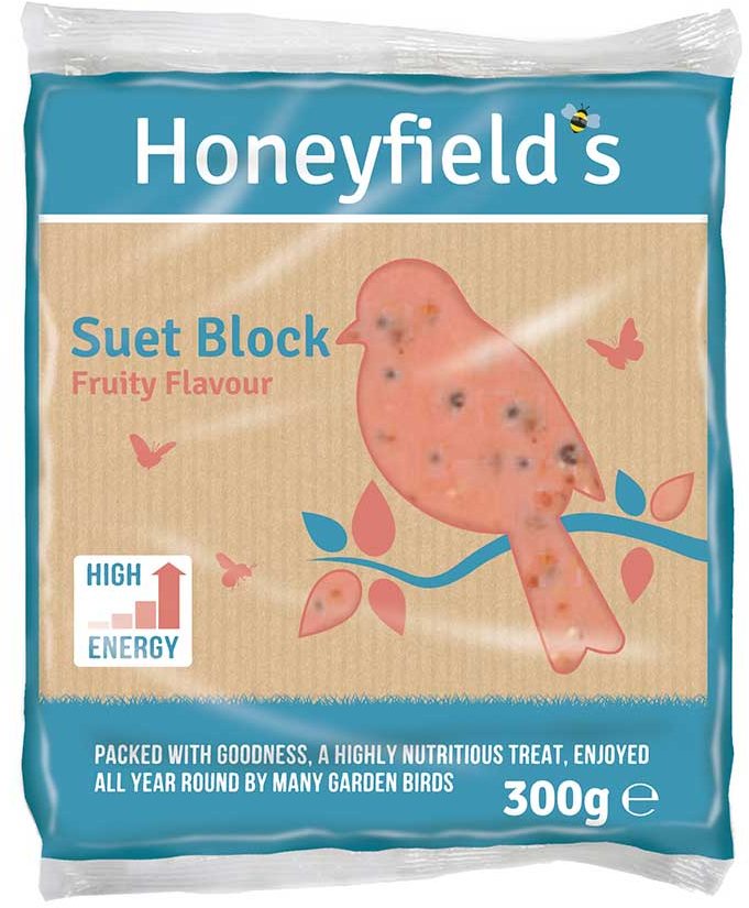 HONEYFIE Honeyfield's Suet Block With Fruit - Suets