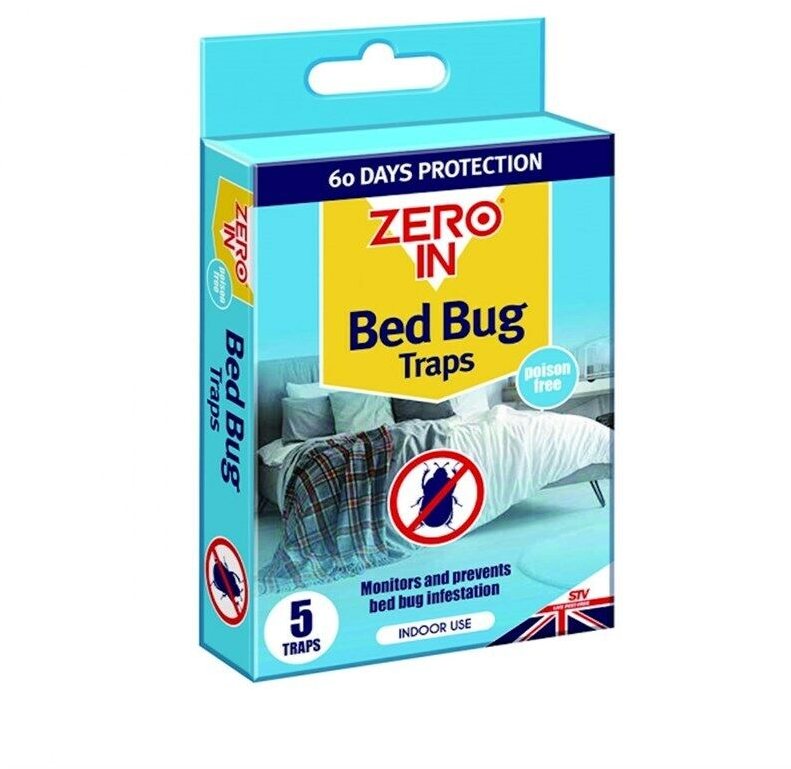 Zero In Bed Bug Traps 5 Pack - Pest Control