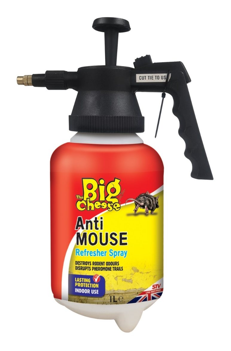 Big Cheese Indoor Anti Mouse Refresher Pressure Sprayer 1L - Pest Control