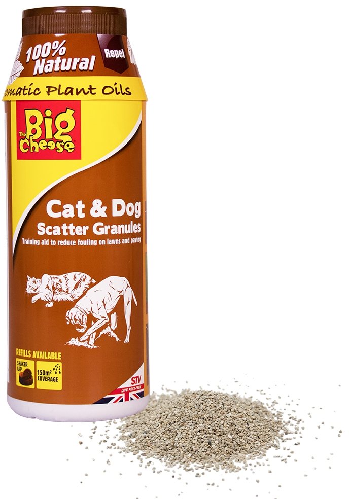 Big Cheese Cat & Dog Scatter Granules 450g - Pest Control