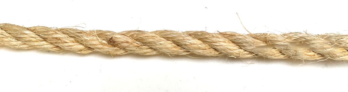 Sisal Rope Natural 1m - Ropes & Chains
