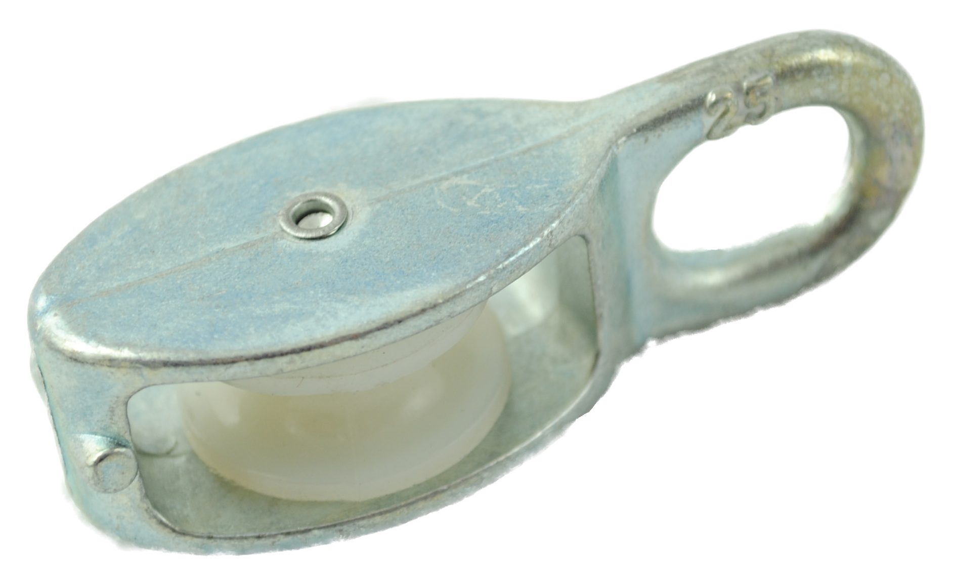 Galvanised Pulley 1" - Domestic Hooks & Handles