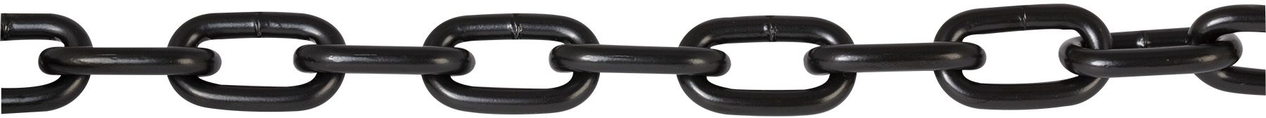 Welded Chain Black 5mm x 21mm 2m - Ropes & Chains