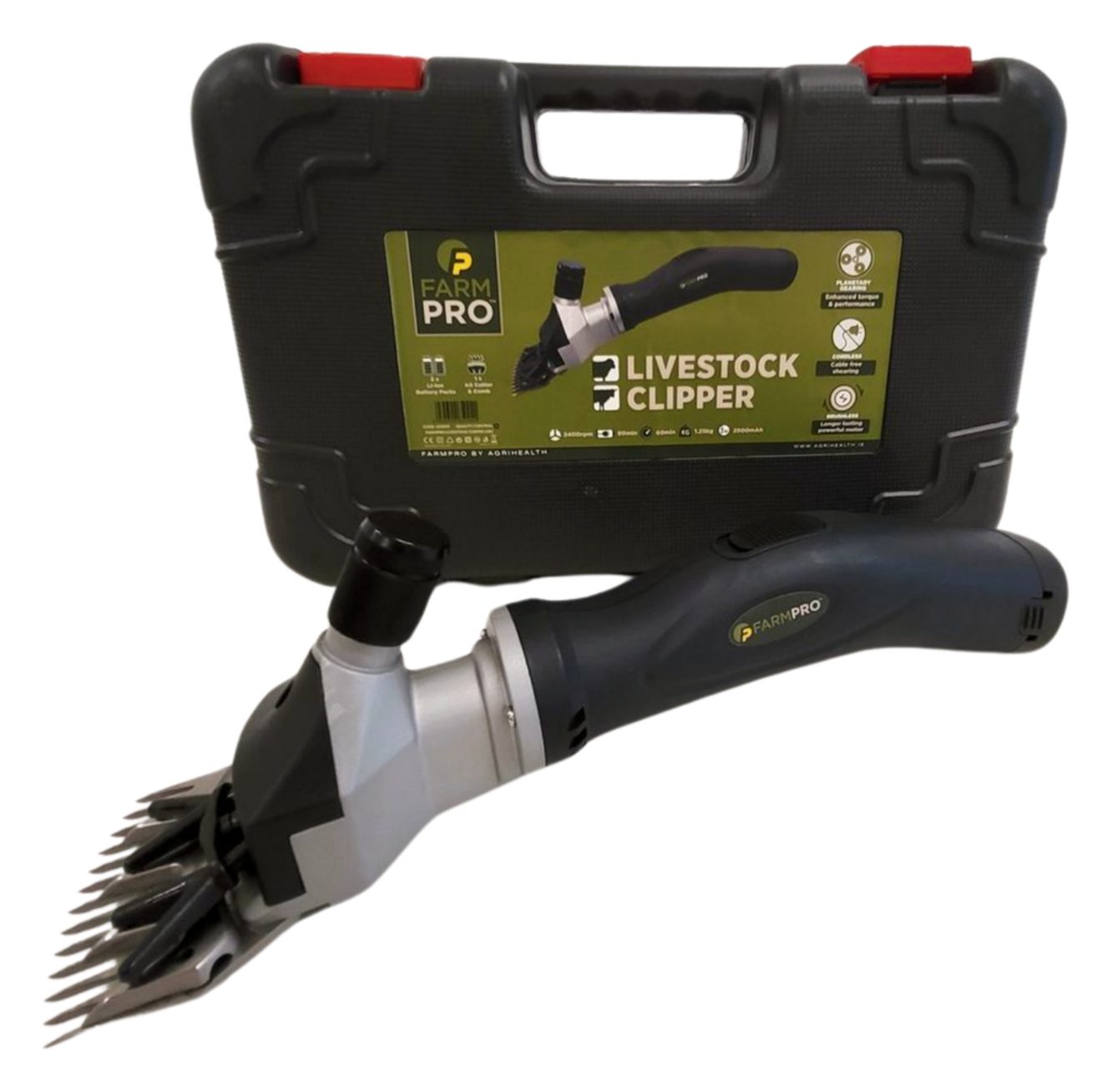 Farm Pro Cordless Clipper - Cattle Clipping & Trimming