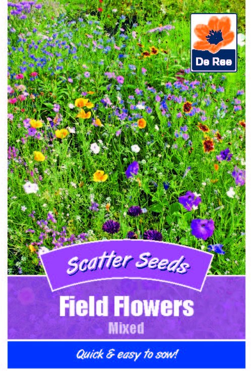 De Ree Field Flowers Mixed Seed - Spring/Summer Flowers