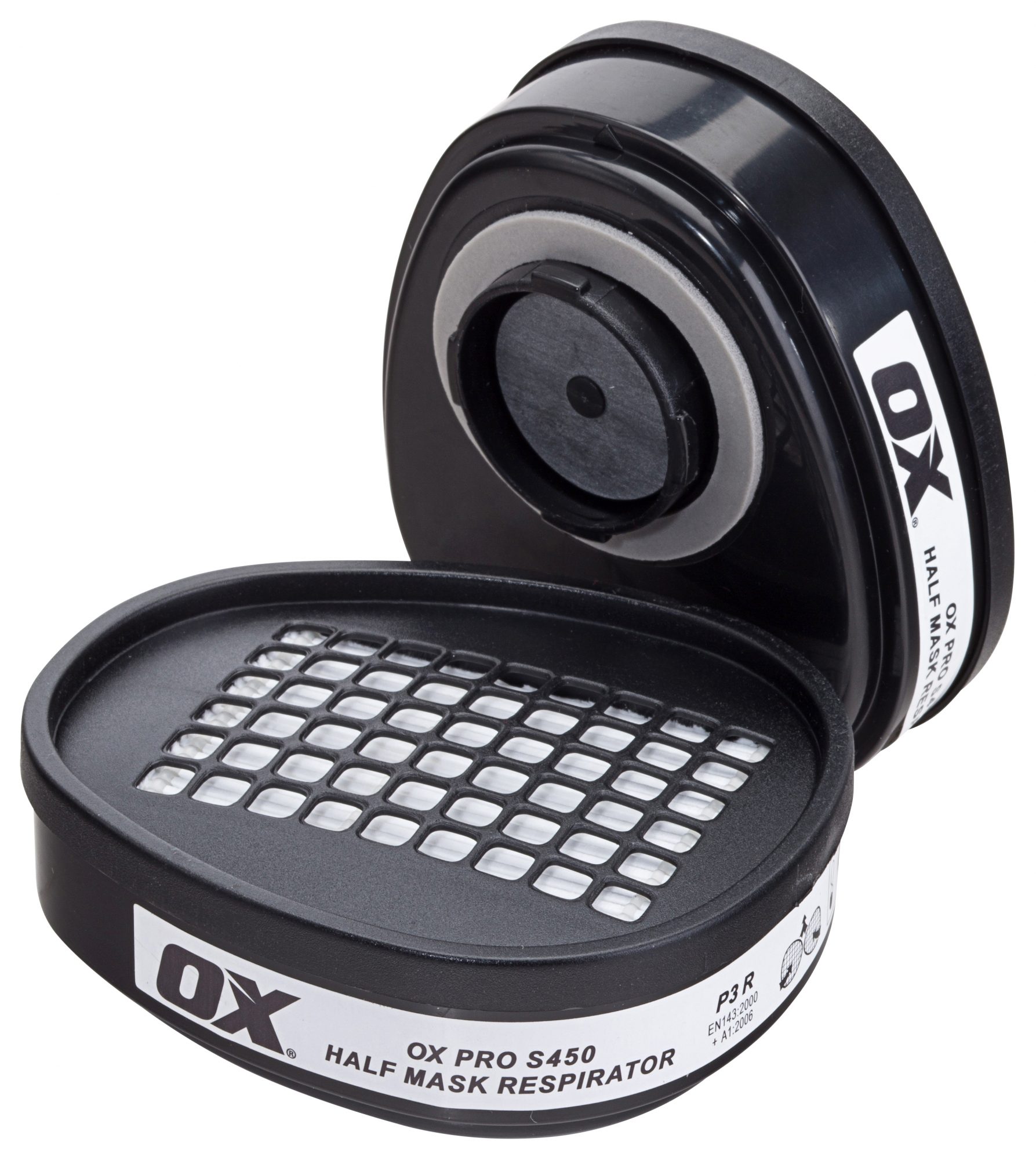 Ox Tools Ox Filter Cartridge S450 P3 2 Pack - Gloves & Safety Wear