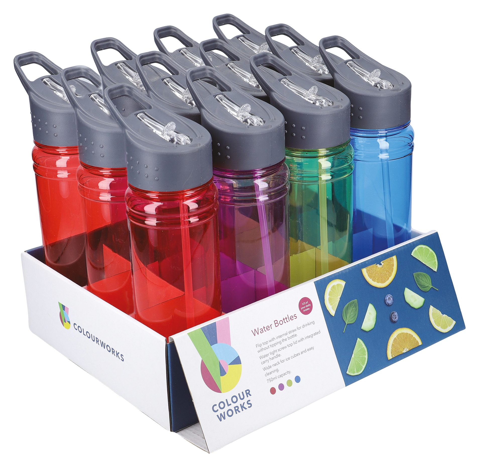 Colourworks Sports Water Bottle - Water Bottles