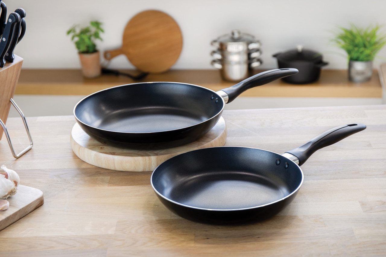 KITCHENC Kitchen Craft Non Stick Frying Pan Set 2 Piece - Pots & Pans