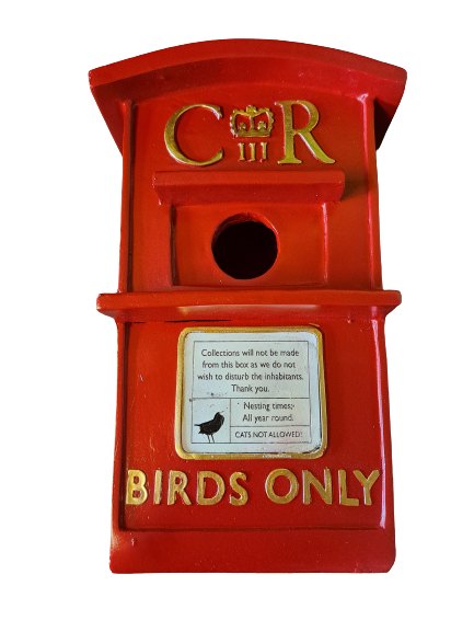Creative Bird House Post Box - Feeders & Accessories