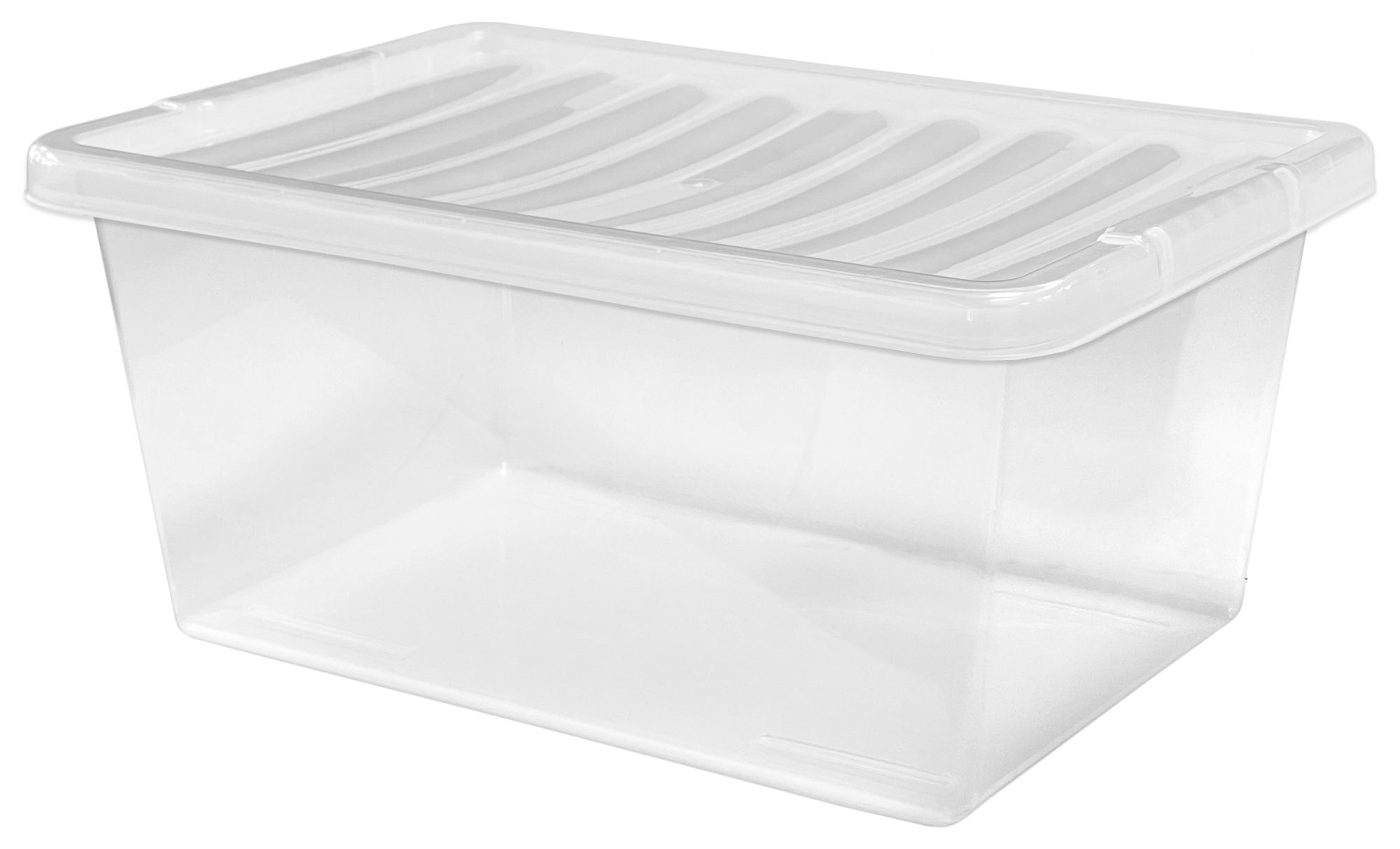 Clear Storage Box & Lid - Storage & Organisation