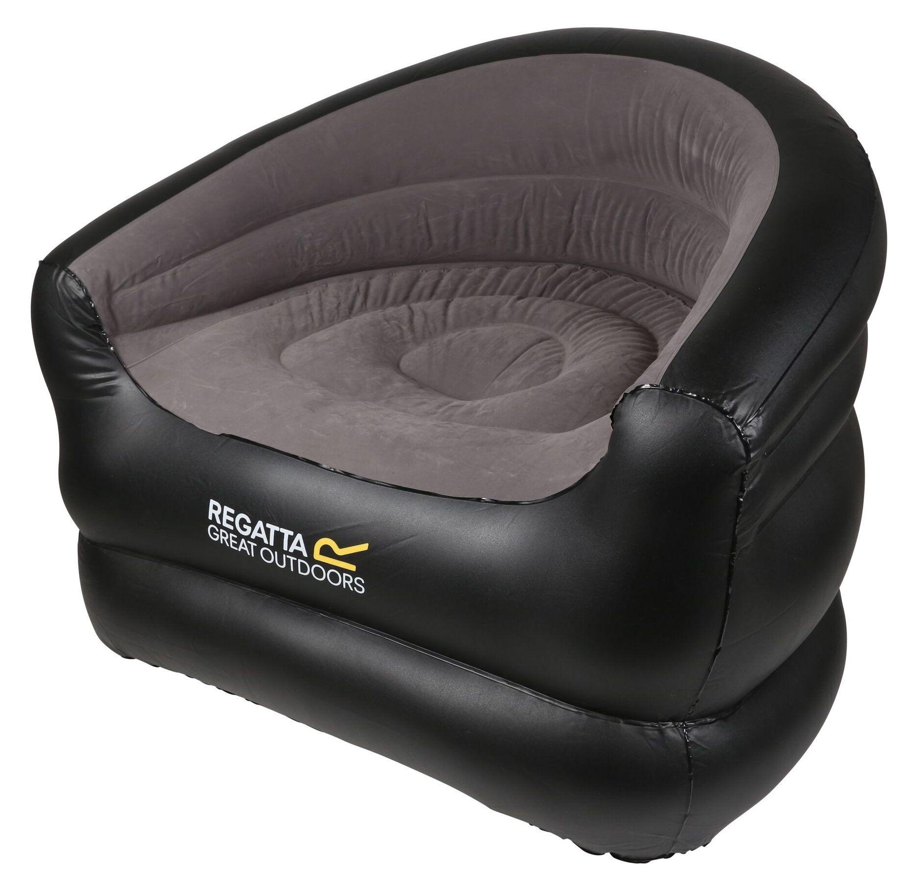 Regatta Viento Inflatable Camping Chair Black - Chairs & Tents