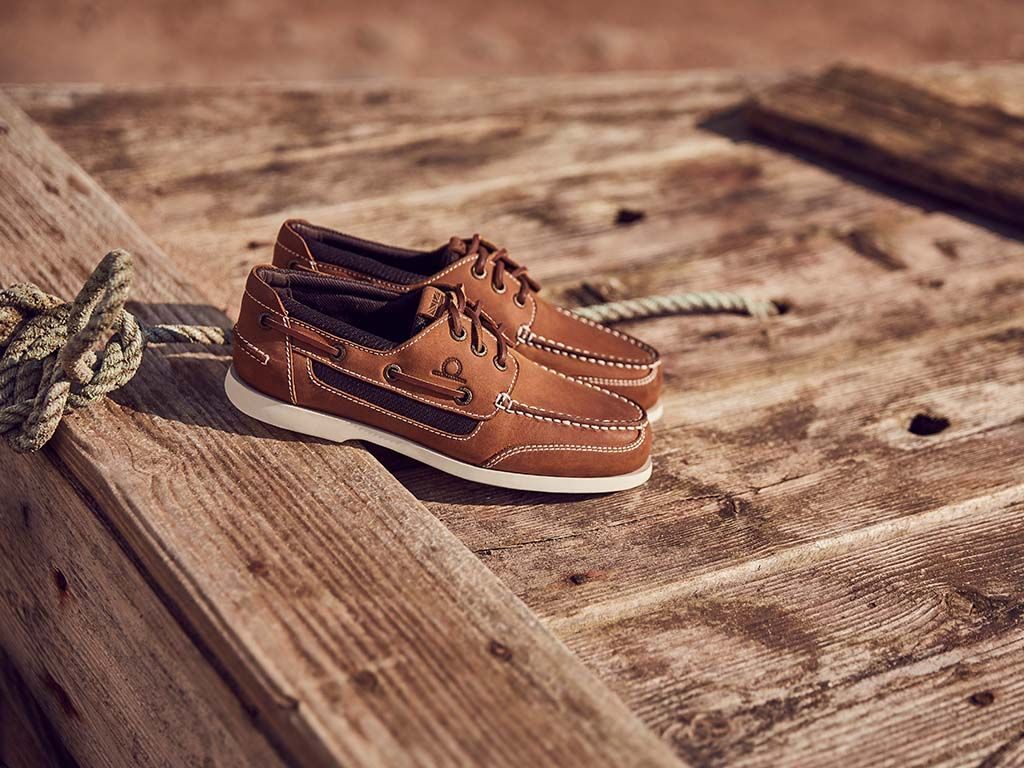 Chatham G2 Buton Deck Shoe Walnut - Shoes