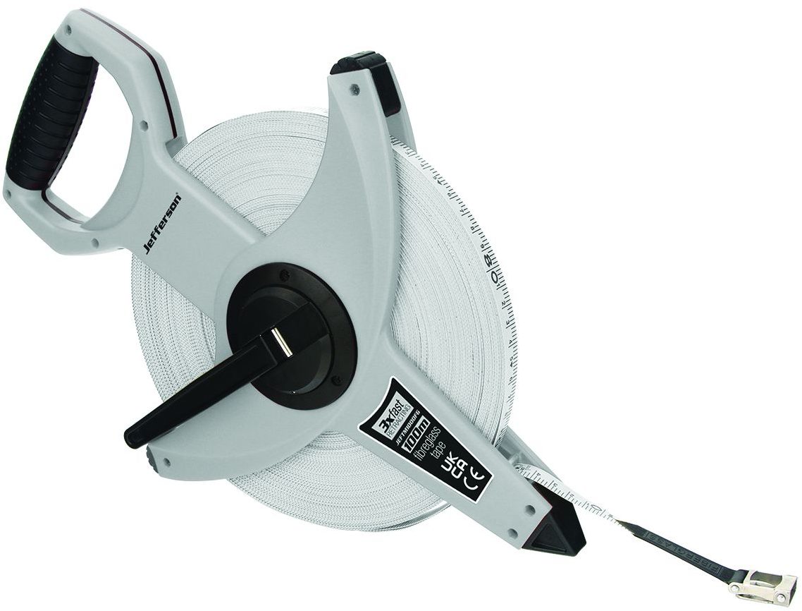 Jefferson Tools Jefferson Fibreglass Measuring Tape - Measuring