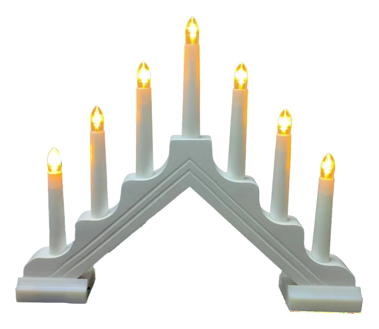 Christmas Candle Bridge Light White - Lights