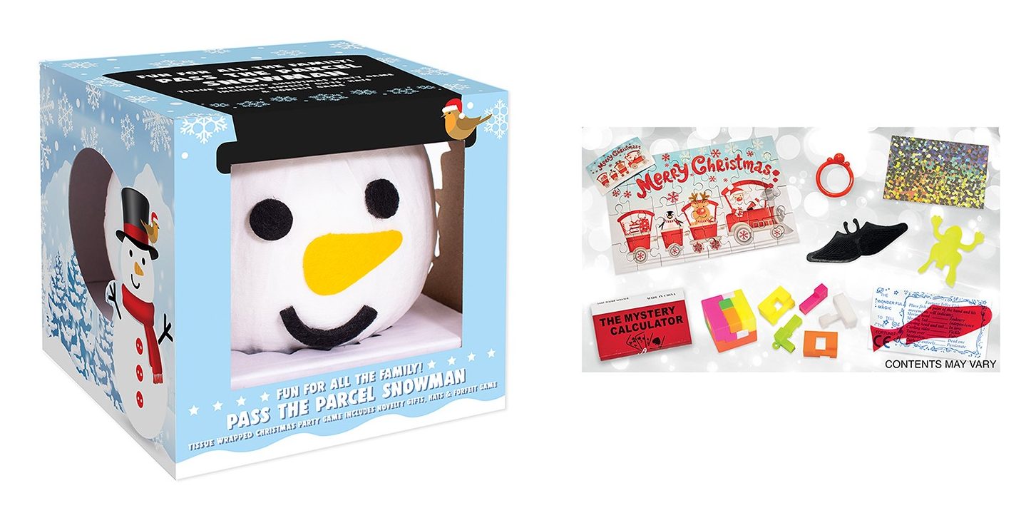 Christmas Pass The Parcel Snowman - Christmas