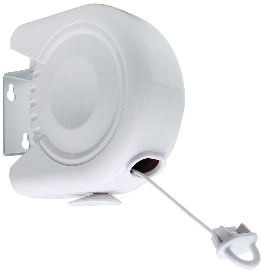 JVL Retractable Washing Line 12m - Dryers & Airers