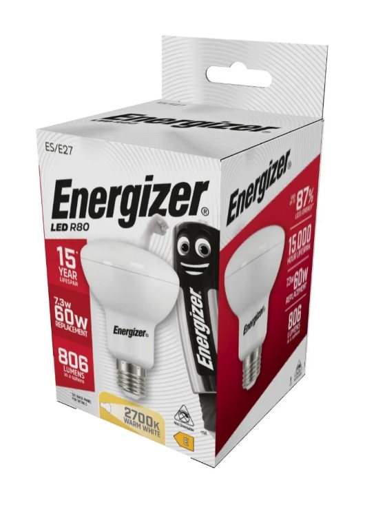 Energizer LED Reflector Bulb Warm White R50 - Bulbs & Lights
