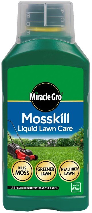 MIRACLE Miracle Gro Mosskill Liquid Lawn Care 1L - Weed Killers