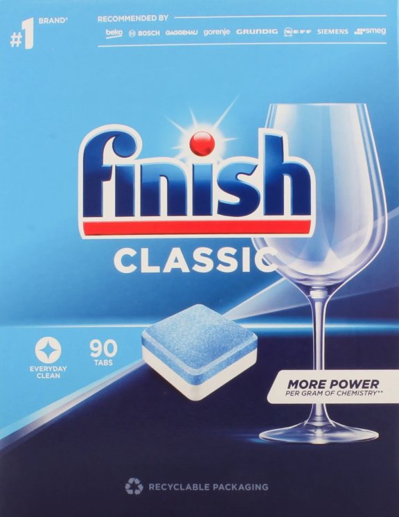 FINISH Finish Dishwasher Tablets 90 Pack - Tablets & Cleaners
