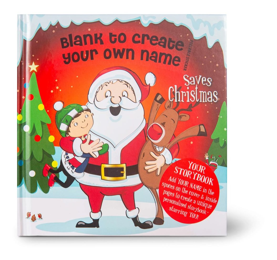 Personalised Christmas Storybook Santa Saves Christmas - Books