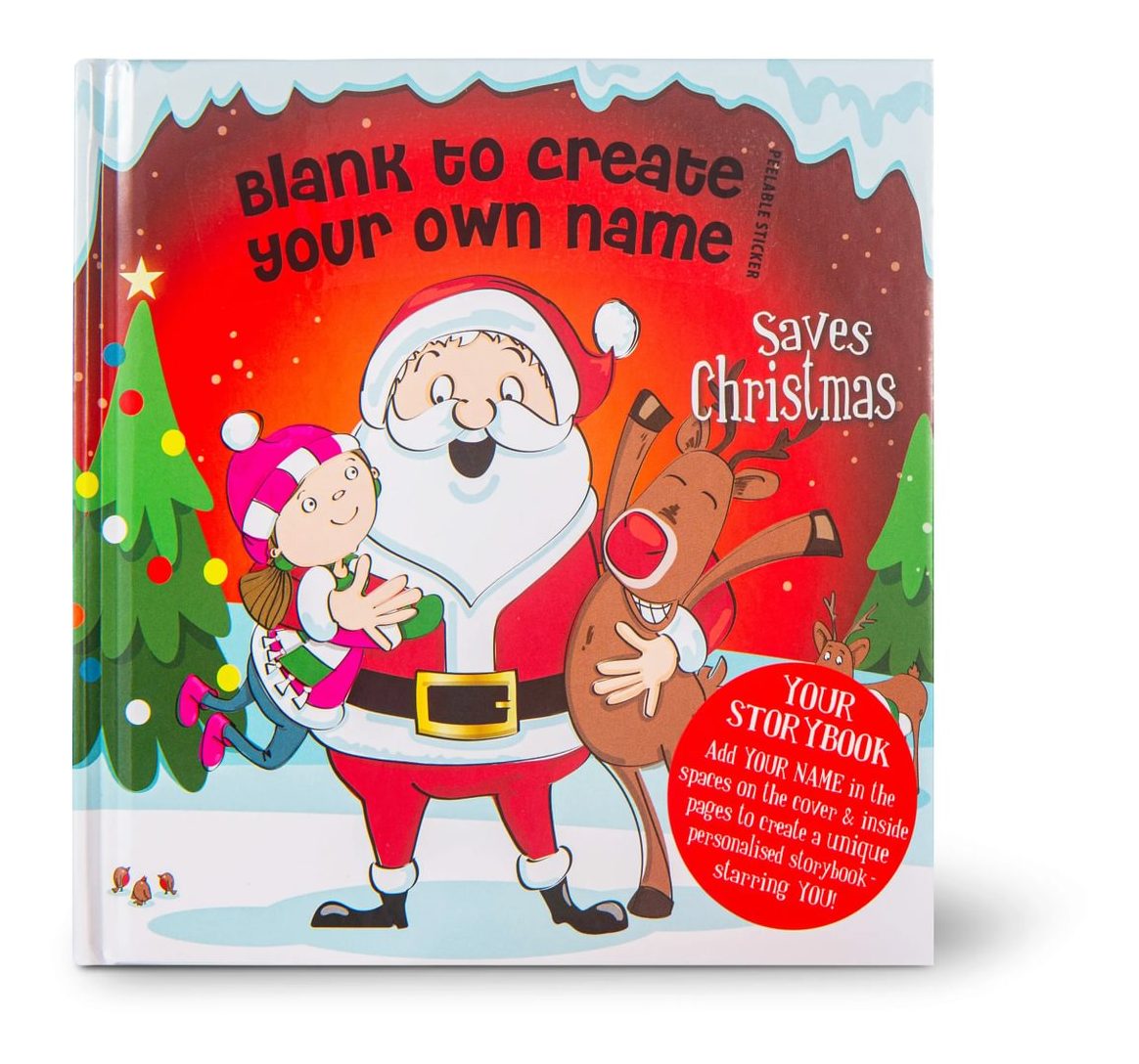 Personalised Christmas Storybook Santa Saves Christmas - Books