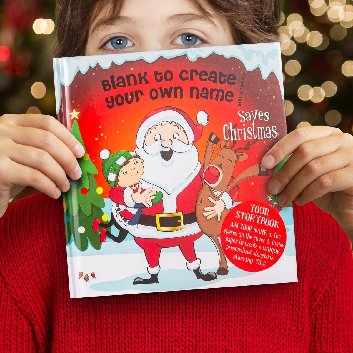 Personalised Christmas Storybook Santa Saves Christmas - Books