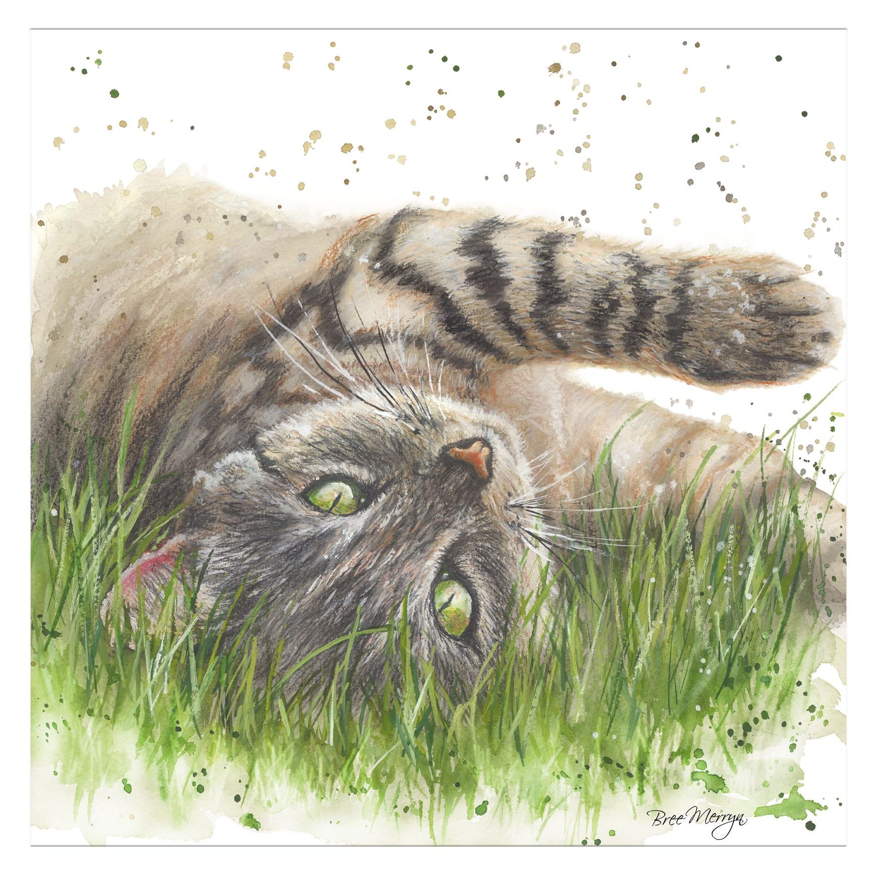 Bree Merryn Tigger Card - Animals