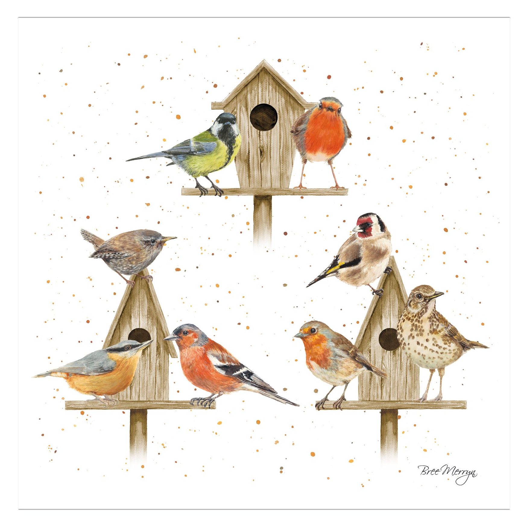 Bree Merryn House Party Card - Animals - Mole Avon