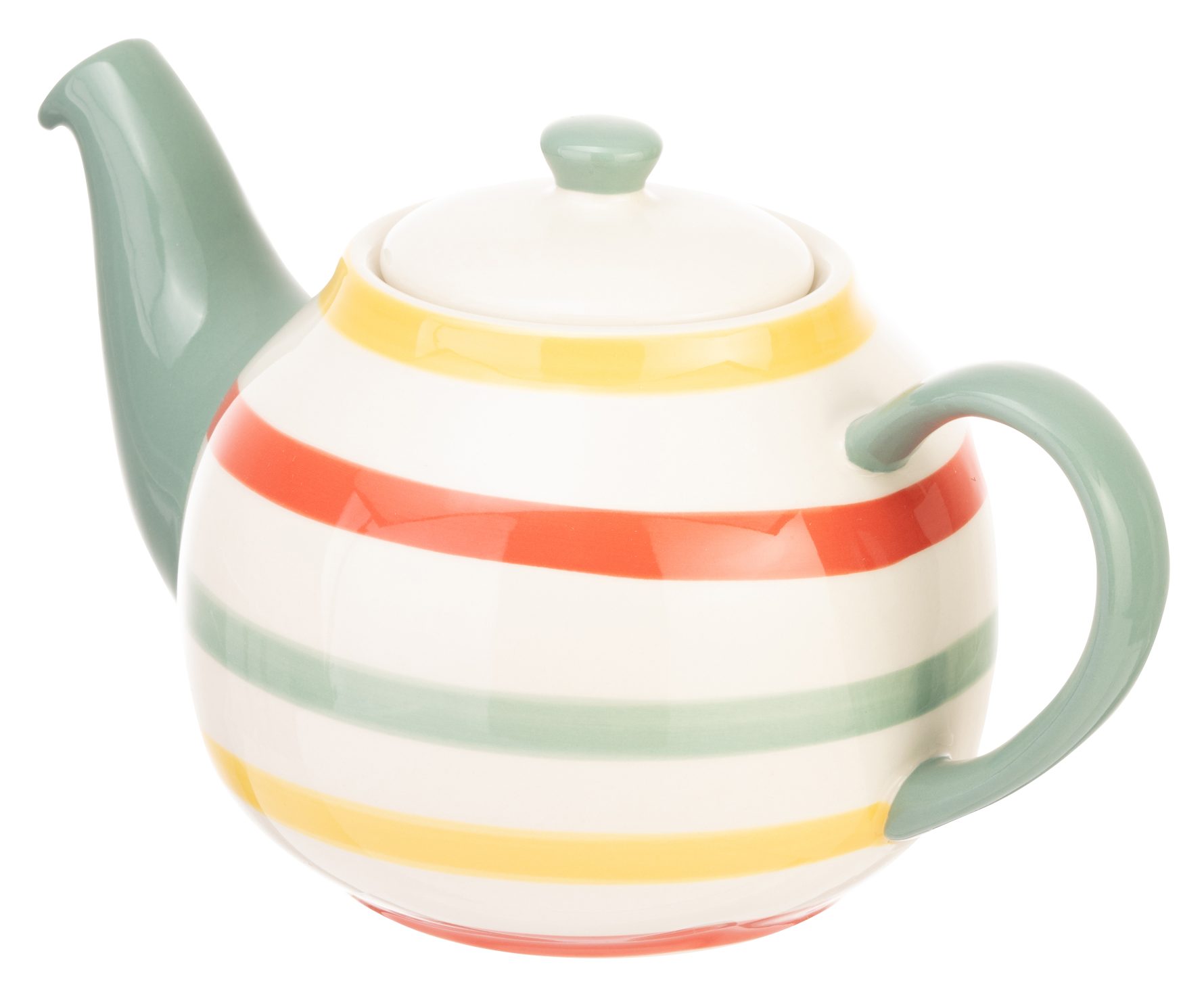 Siip 2 Cup Striped Teapot - Crockery