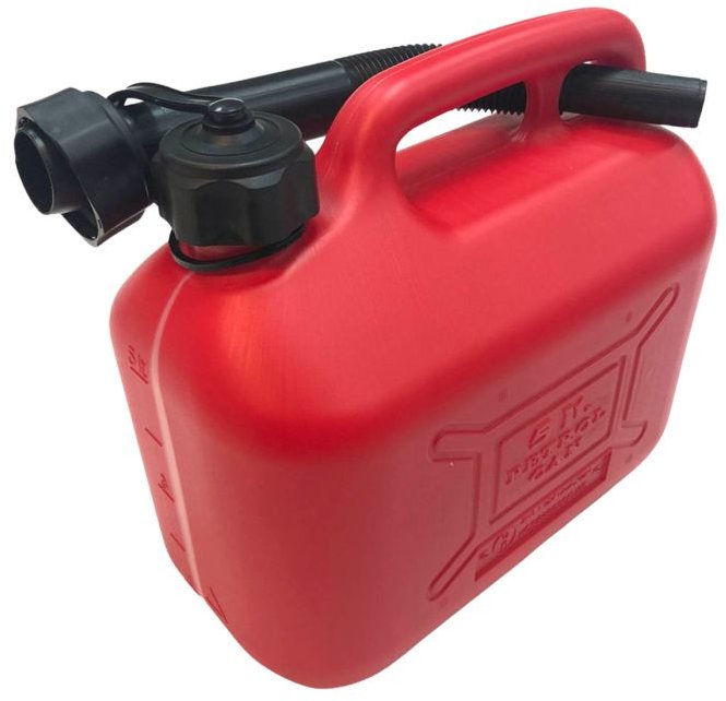 Jefferson Tools Jefferson Plastic Fuel Can 5L - Fuel Tanks & Cans ...